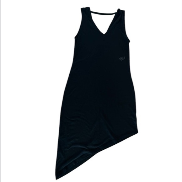 Fox | Dresses | Fox Racing Size Xs Black Tank Dress High Low | Poshmark